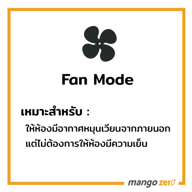 ปรับแอร์ยังไงให้เย็น!! มารู้จักกับโหมดต่างๆ ของแอร์ ที่พวกคุณไม่เคยใช้