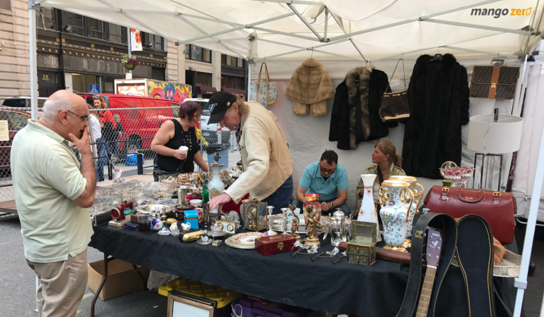 ลองไปเดินเล่นตลาดมือสองที่นิวยอร์ก Chelsea Flea market , NYC