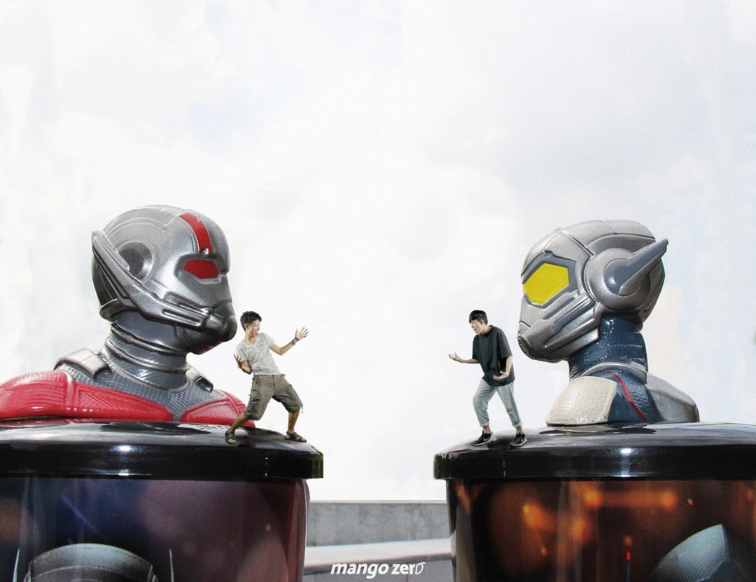 รวมภาพถ่ายสไตล์จิ๋วๆ Ant Man and The Wasp Combo Set จาก SF Cinema