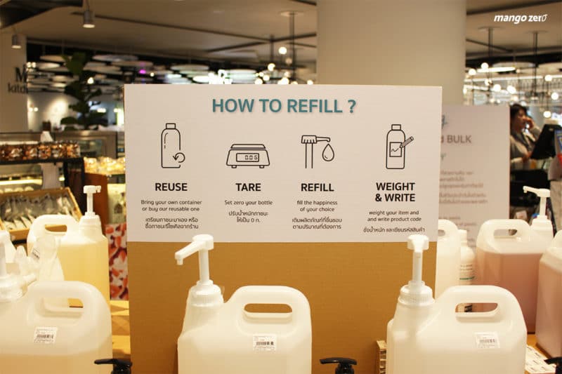 REFILL & BULK พิกัดรักษ์โลกแห่งใหม่กลางสยาม ที่ขายทุกอย่างแบบเอาภาชนะไปเติม