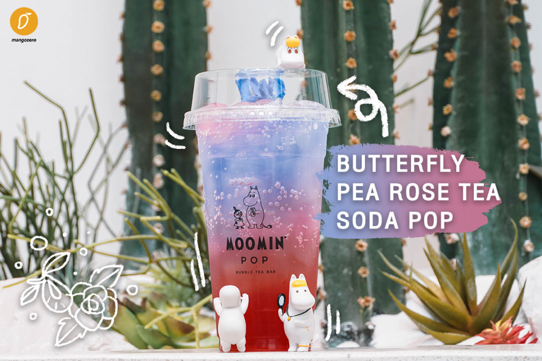 ถ่ายรูปกับมูมินและกินชาไข่มุกสีสดใส ที่ Moomin Pop Bubble Tea Bar