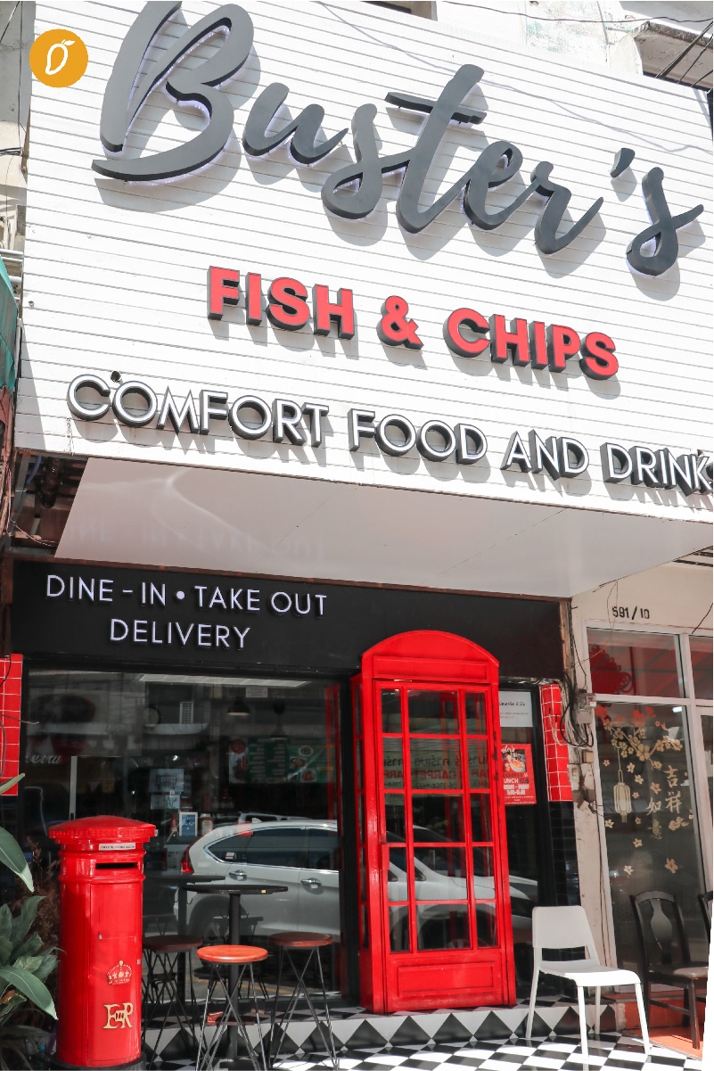 Buster's Fish and Chips Comfort Food & Drinks ฟิชแอนด์ชิปส์ต้นตำรับ ...