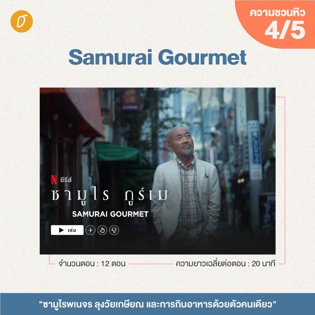 แนะนำ 6 ซีรี่ส์อาหารญี่ปุ่นชวนหิวใน Netflix อย่าดูตอนกลางคืนถ้าใจไม่ ...