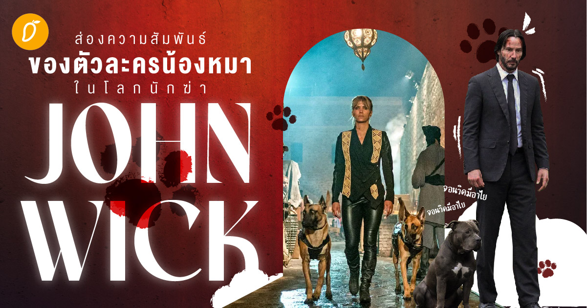 ส่องความสัมพันธ์ของตัวละครน้องหมา ในโลกนักฆ่า John Wick