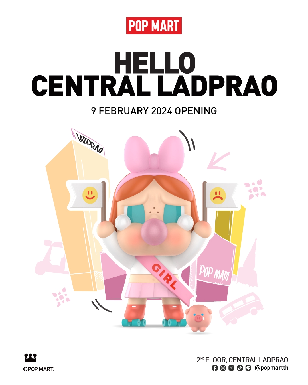 POP MART เปิดตัว Flagship Store New Design แห่งที่ 2 ของประเทศไทย ณ ...